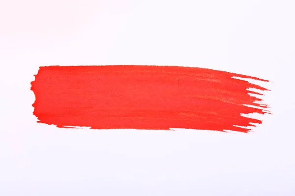 Red painted line Stock Photo by ©SashaS 1774300