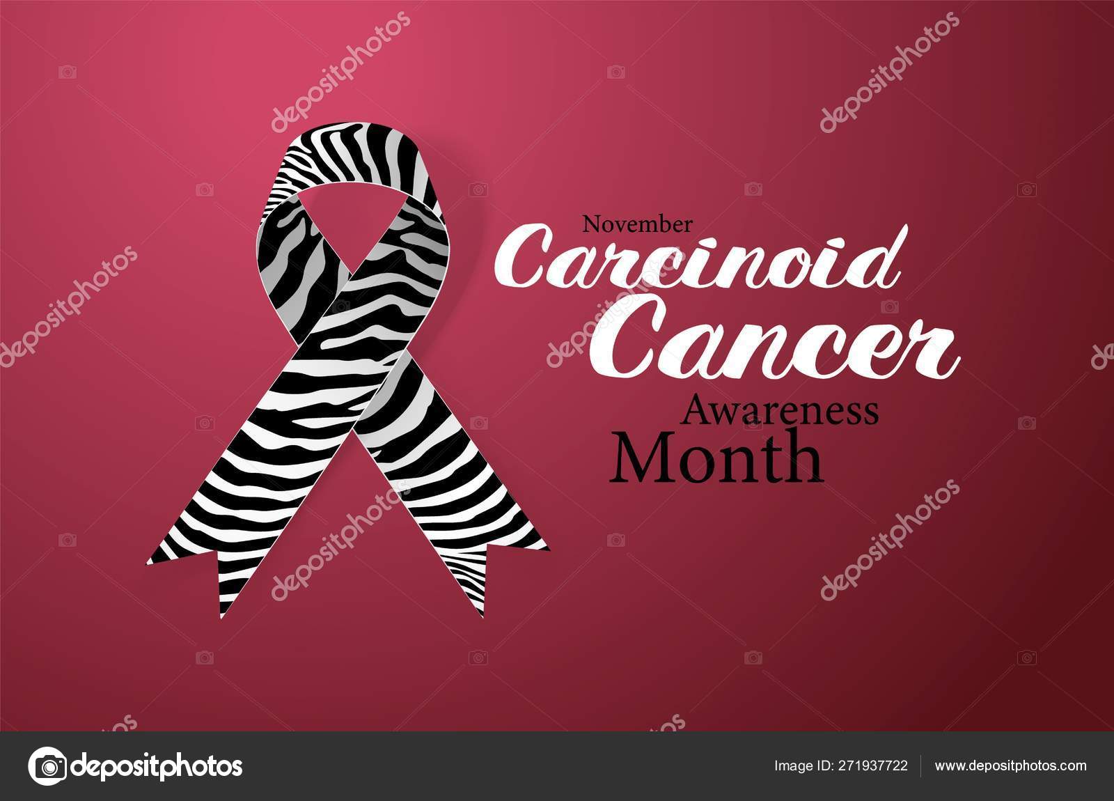 Carcinoid Cancer Ribbon