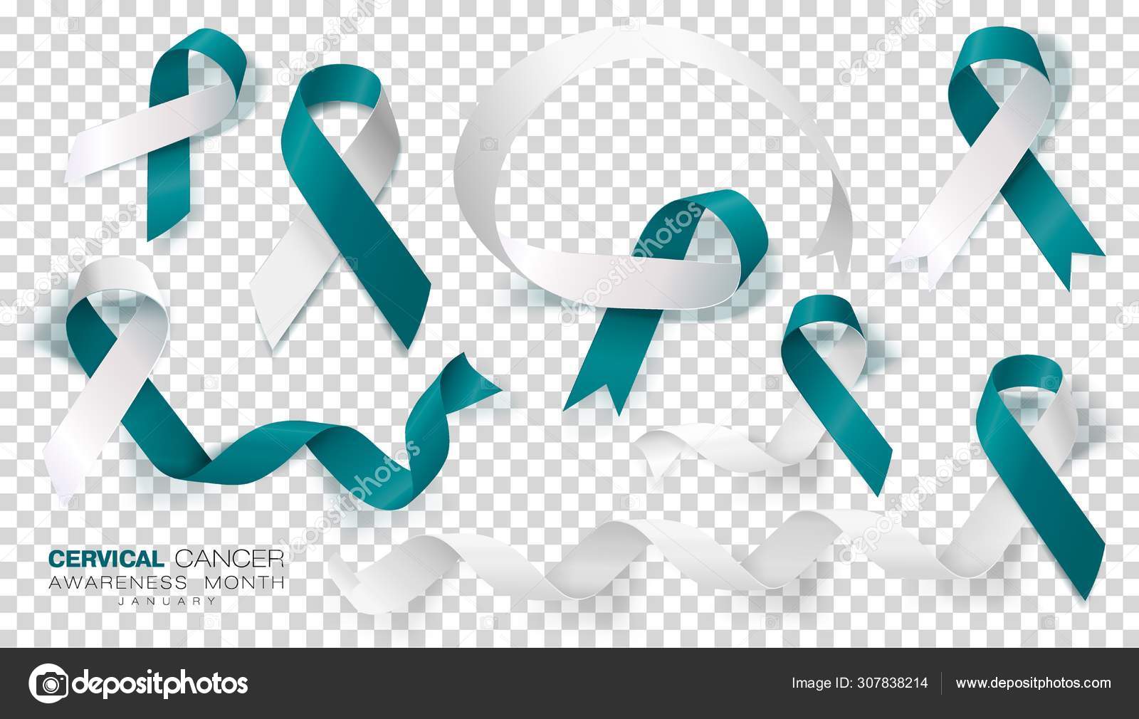 Cervical Cancer Ribbon