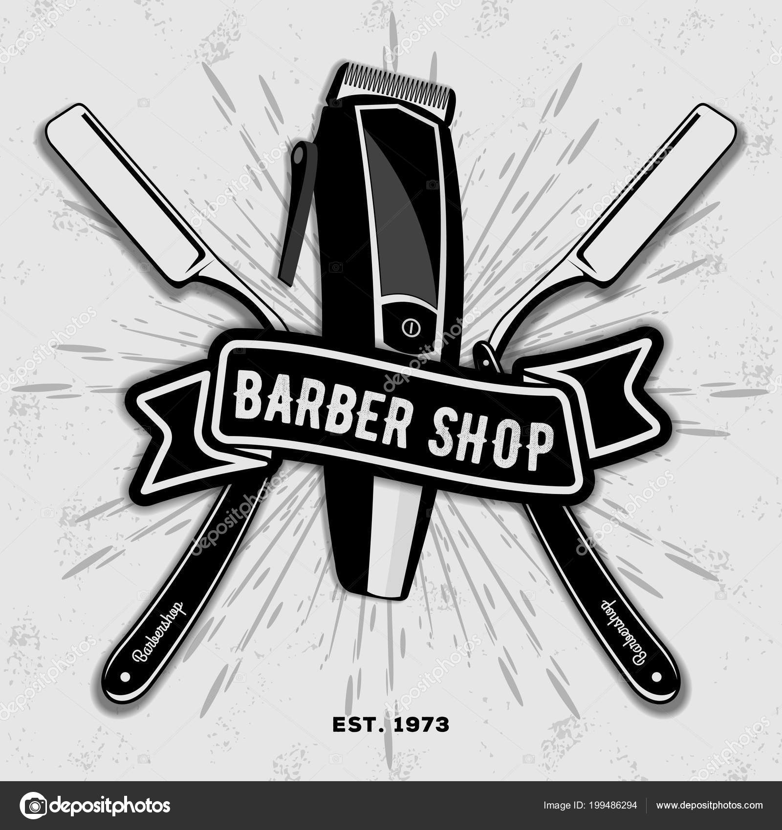 Barber Hair Clippers Vector