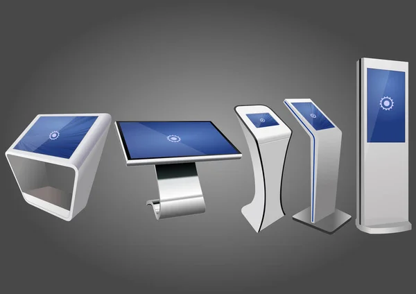 Touch Screen Kiosk Design Template