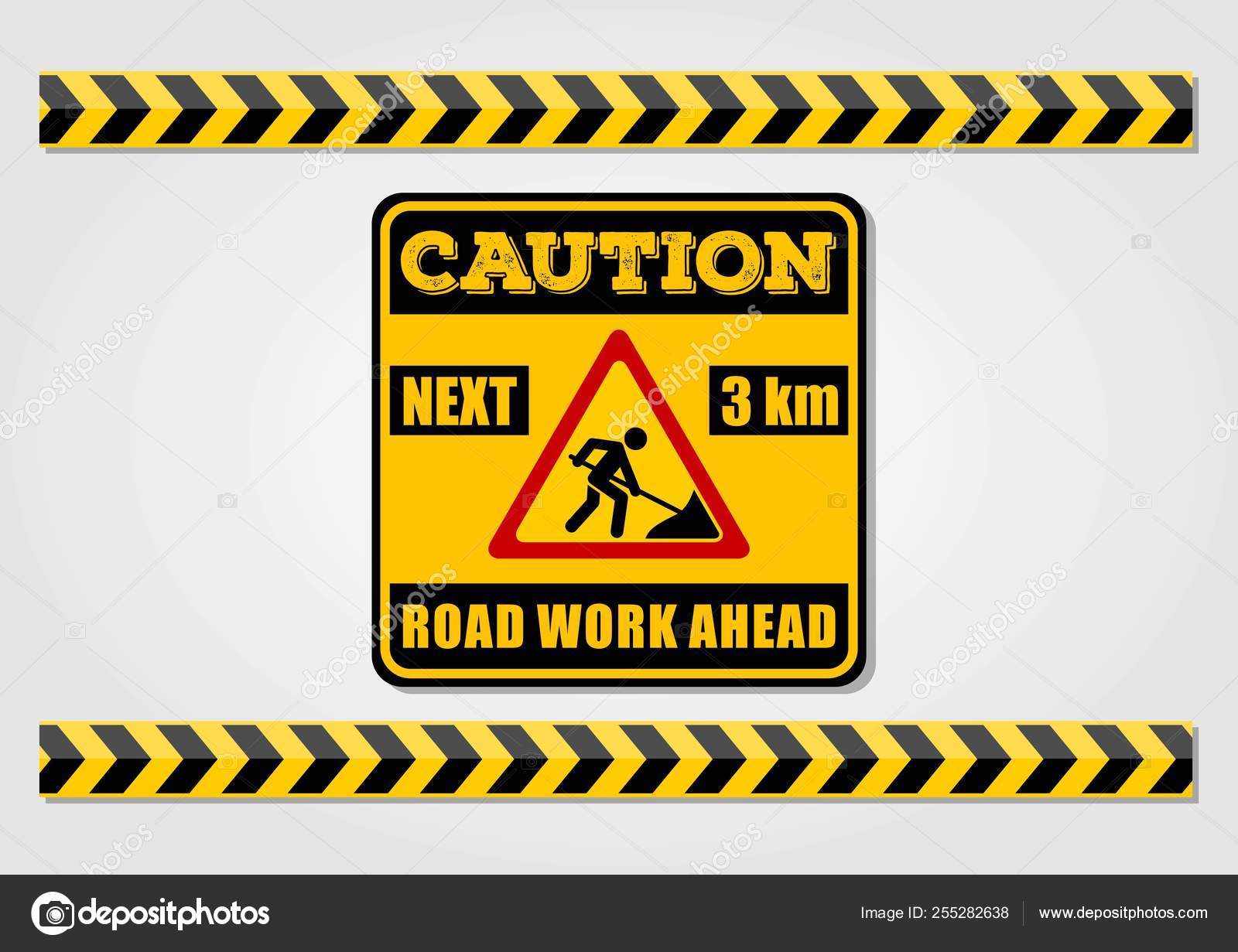 Road Construction Ahead Signs