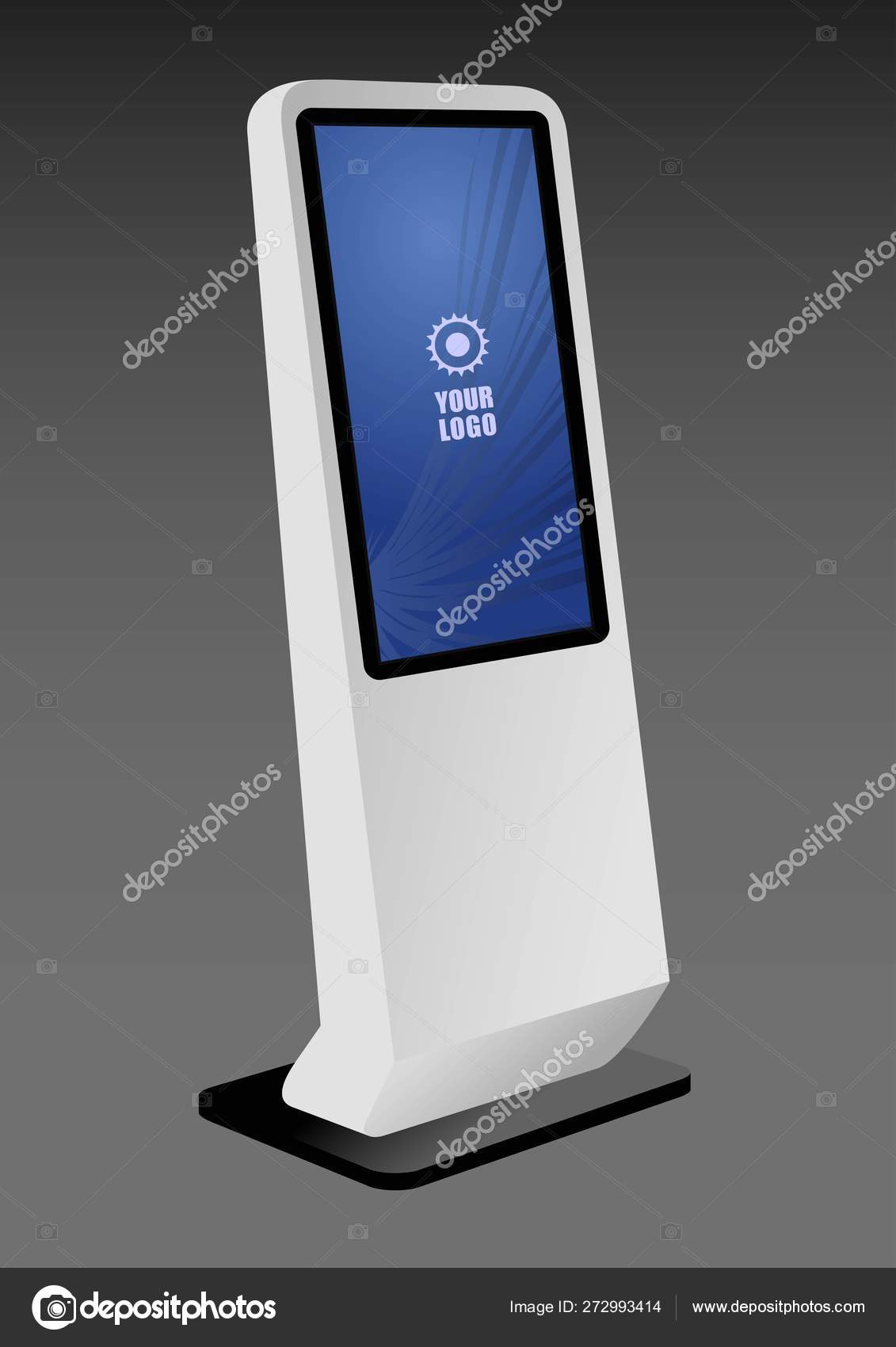 Touch Screen Kiosk Design Template