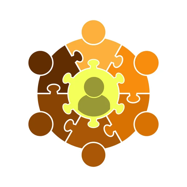 People Logo. Vector graphic design illustration — Stock Vector ...