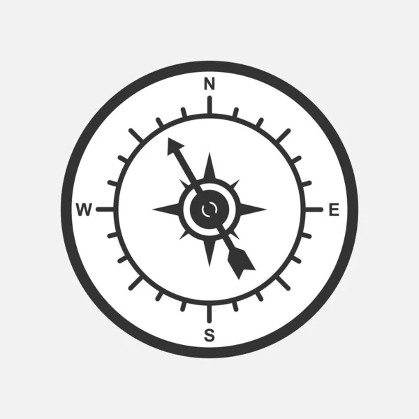 Symbol Cardinal Points Corresponding Lettering — Stock Vector © Grommik ...