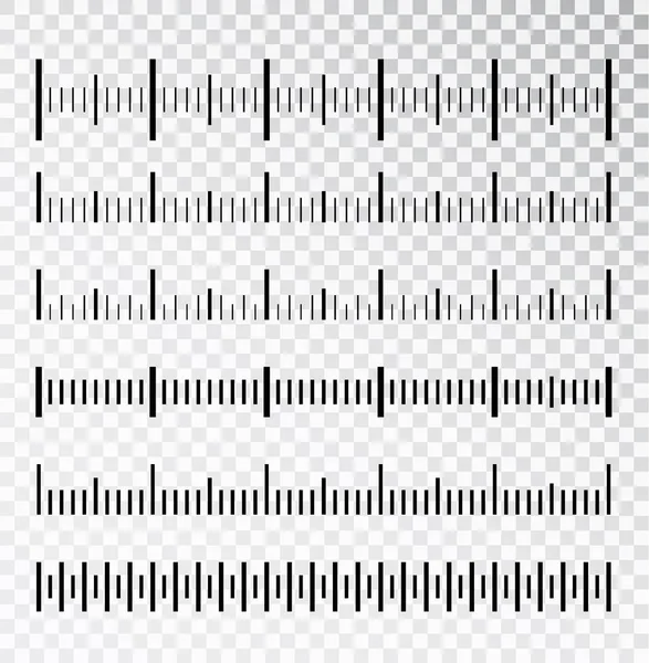 Corner ruler vector. Measuring scales. Mackup for rulers. Size ...
