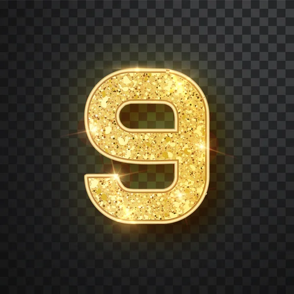 Sparkle number Vector Art Stock Images | Depositphotos
