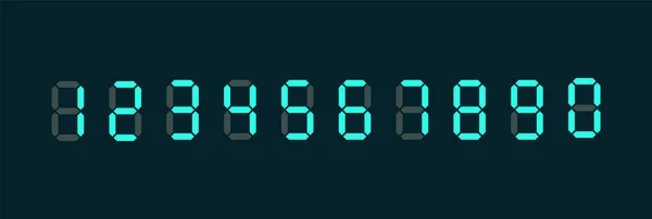 100,000 Digital watch numbers Vector Images | Depositphotos