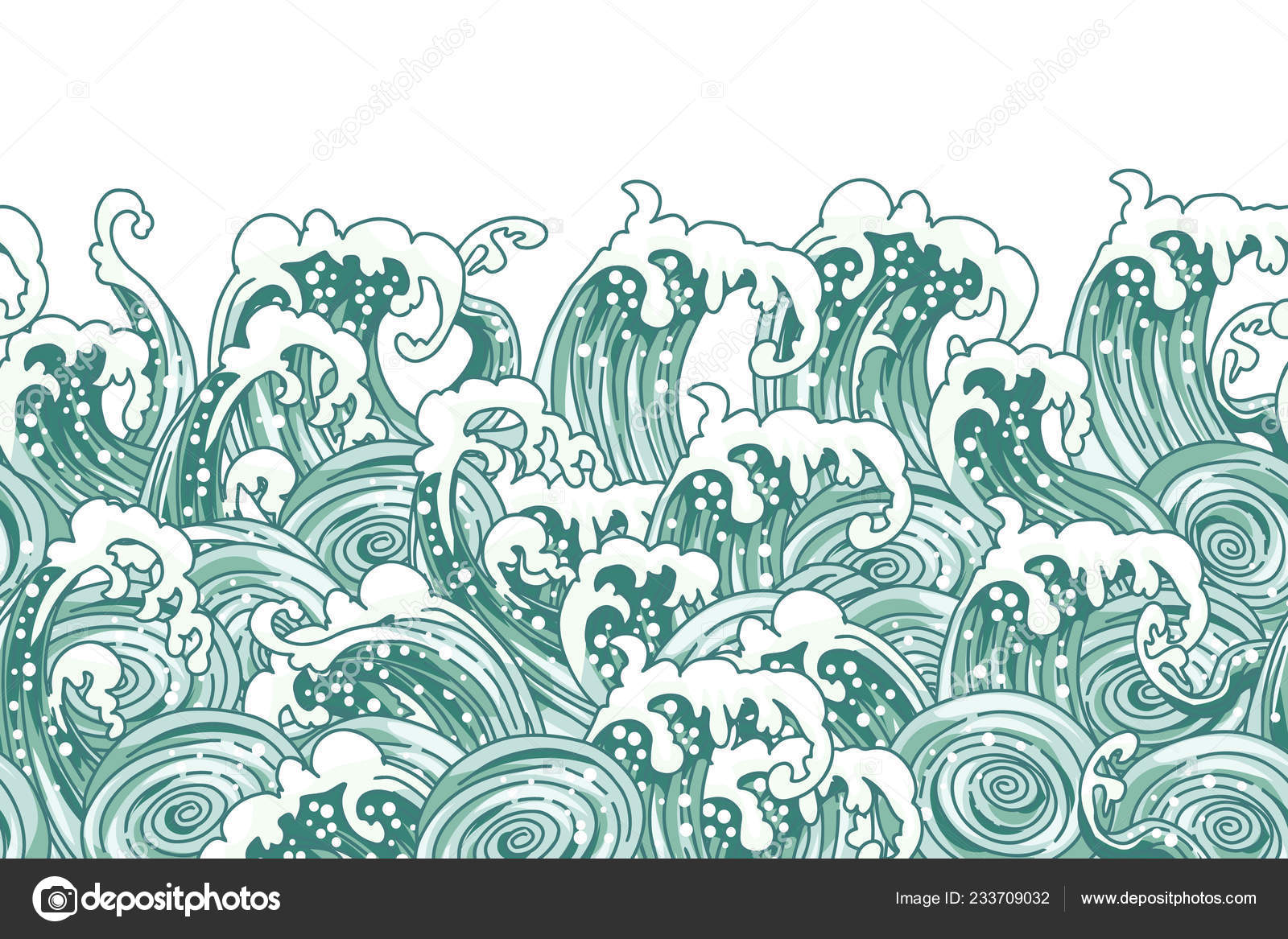 Chinese Wave Pattern