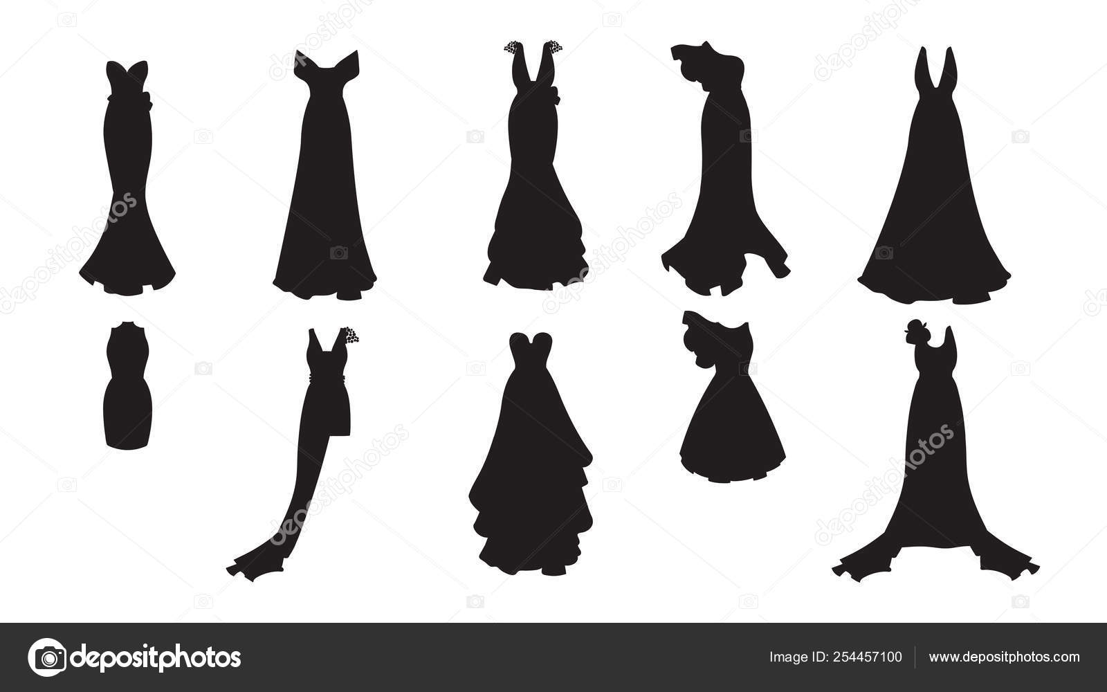 Noms De Silhouettes De Robes