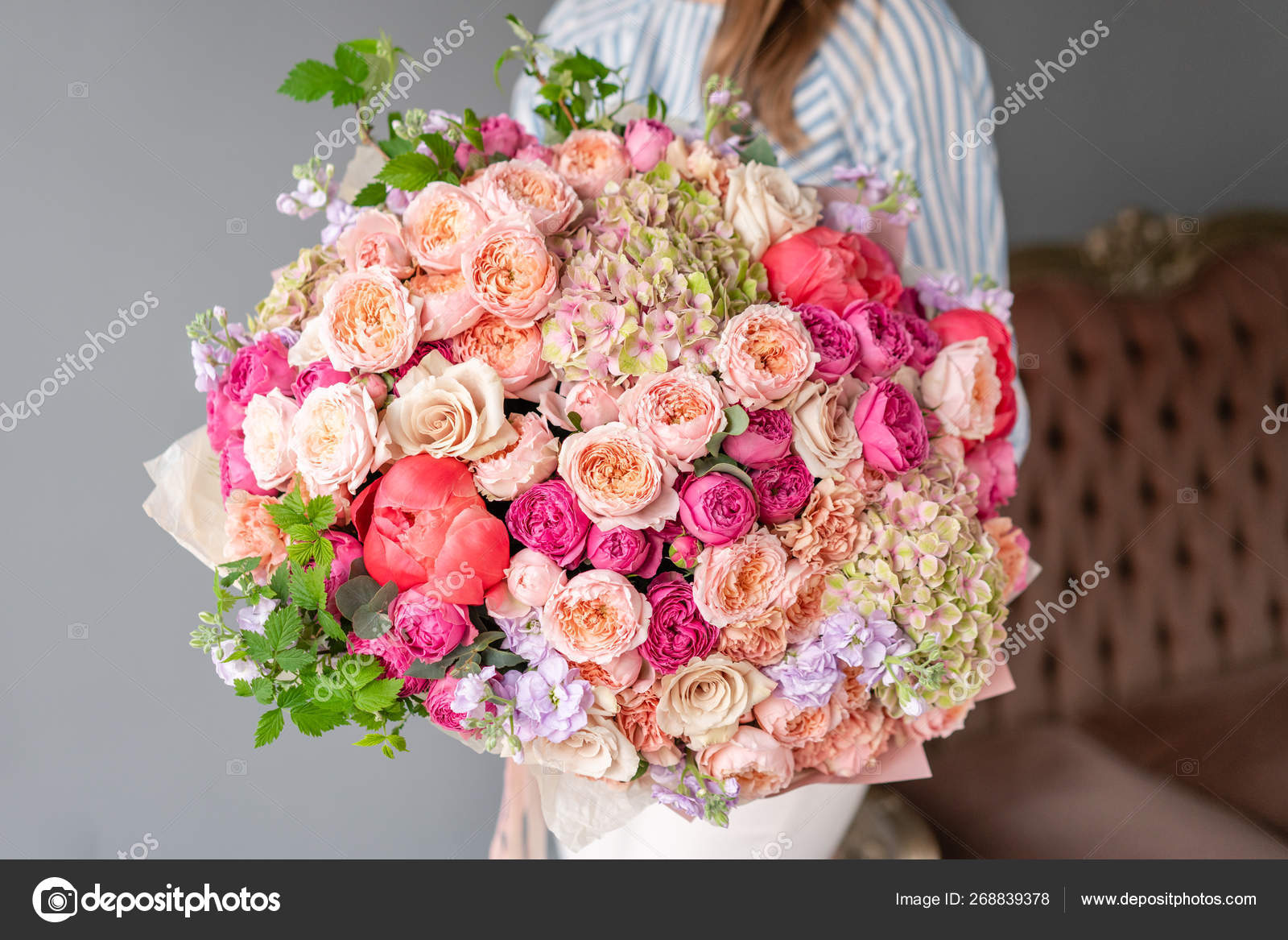 Huge Beautiful Bouquet Of Flowers
