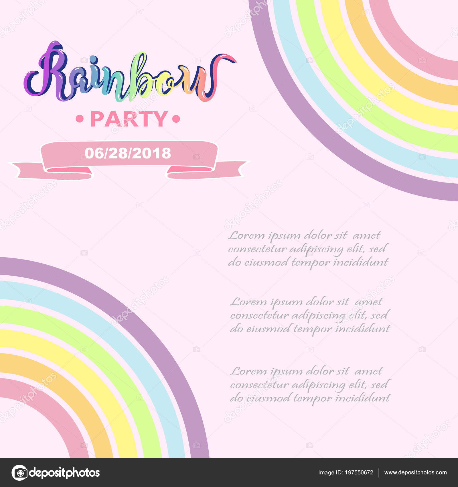 Invitations Girl Self Edit Printable Template Corjl App Instant ...