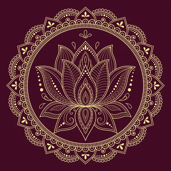Indian Lotus Design