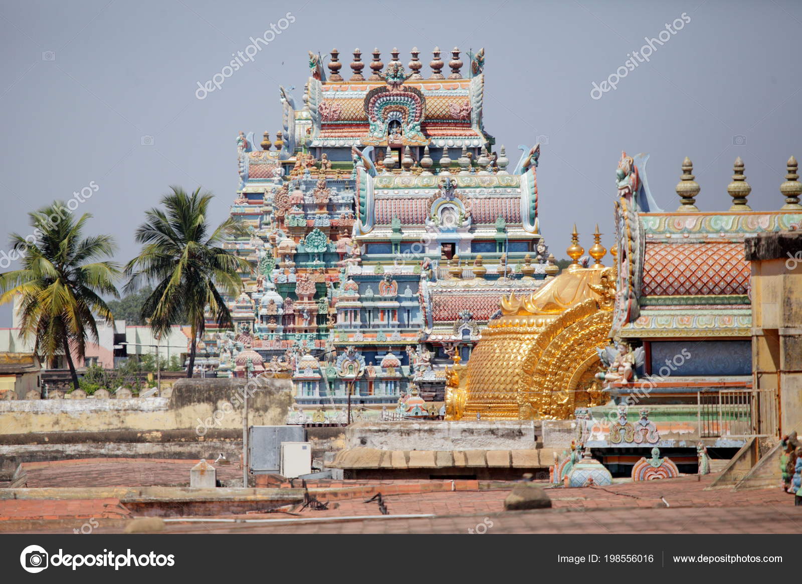 Sri Ranganathar Swamy Temple Srirangam Trichy — Stock Photo ...