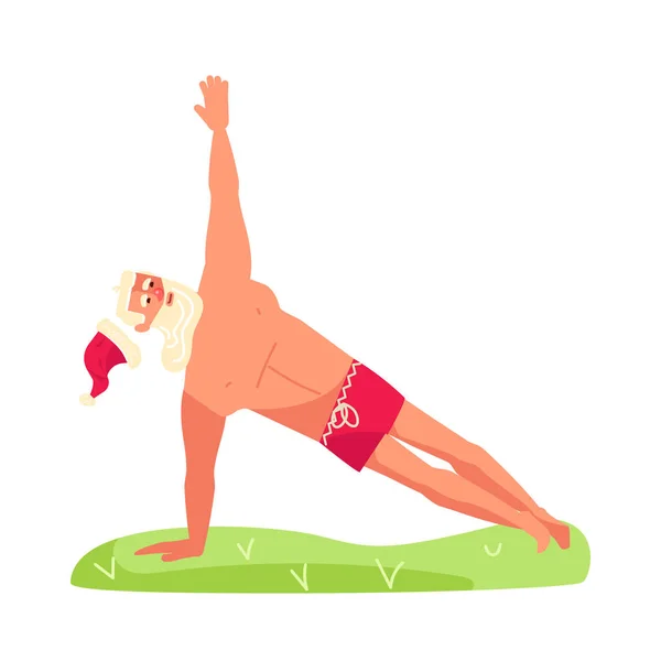 Merry christmas yoga Vector Images, Royalty-free Merry christmas yoga ...