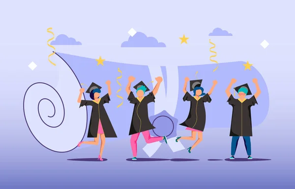 9,345,066 Cartoon graduation ceremony Vector Images | Depositphotos