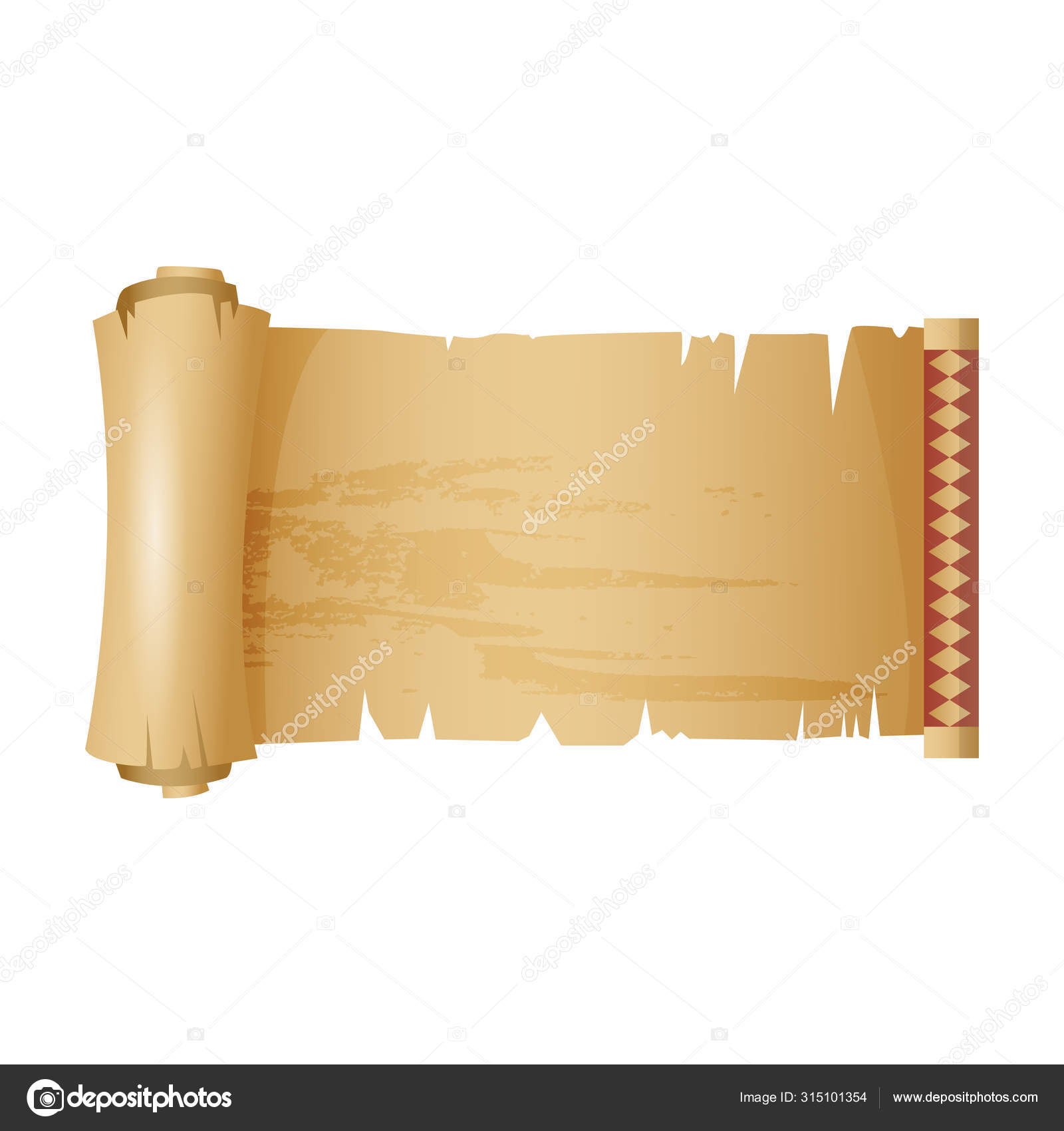 Antique 1600s Paper Template