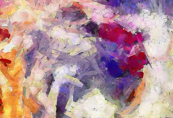 Oil pastel drawing. Abstract color background. Fine art print ...