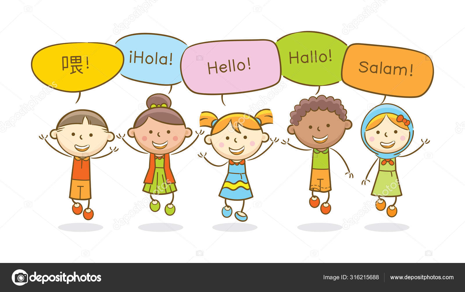 Hello In Different Languages For Kids