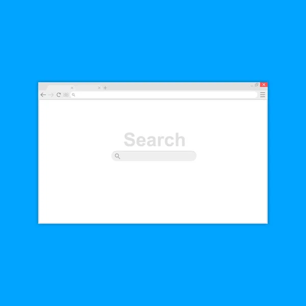 Browser window.Web browser in flat style. Window concept internet ...