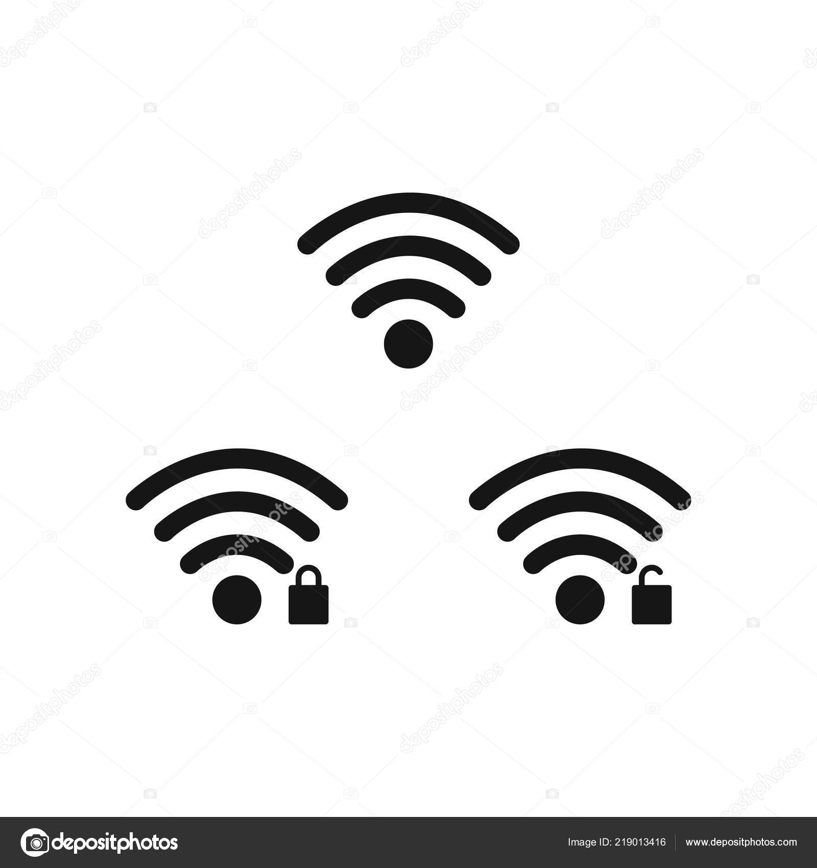 Mobile phone system icons. Wifi signal strength, battery charge level. Vector illustration ...
