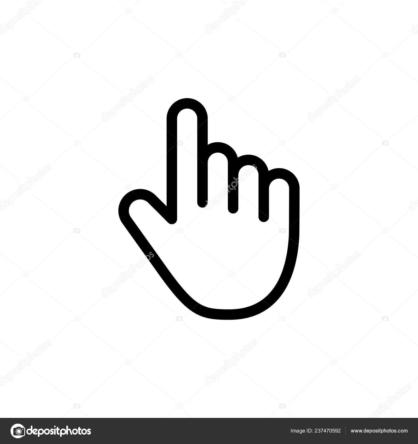 Mouse Click Icon Vector