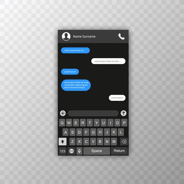 Imessage Stock Vectors, Royalty Free Imessage Illustrations ...
