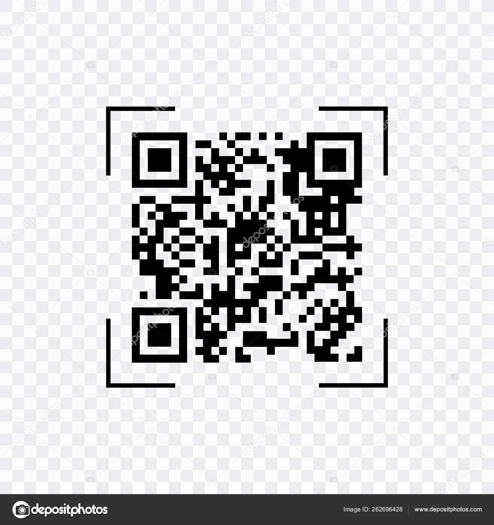 Escanear código QR, símbolo, aplicación. Electrónica, tecnología ...