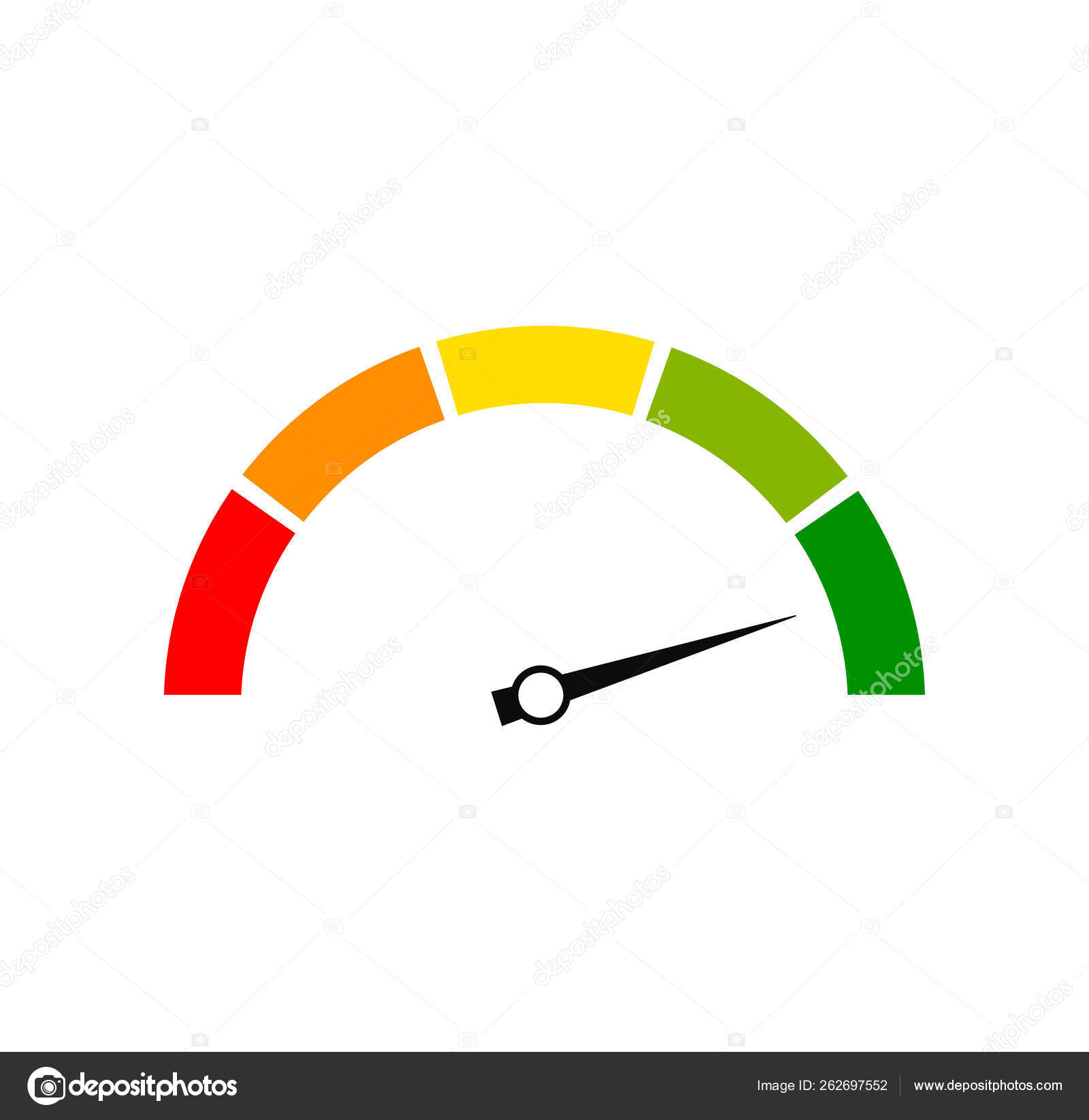 Rating customer satisfaction meter. Different emotions. Abstract ...