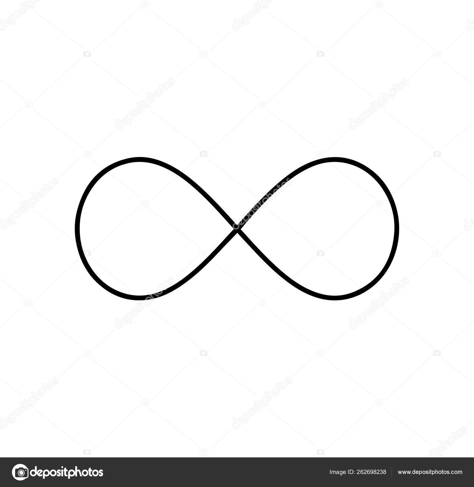 Twin Double Infinity Symbols