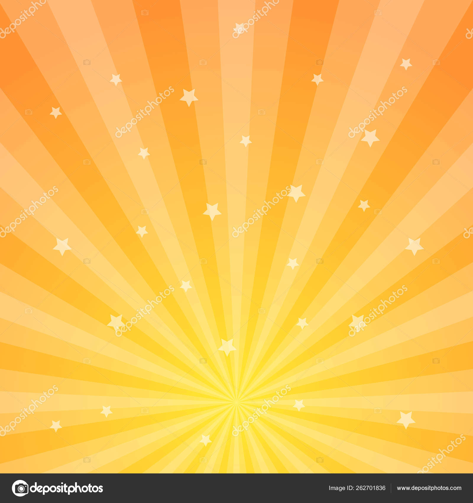 Sun rays vector illustration. Rays background. Sun ray theme abstract ...