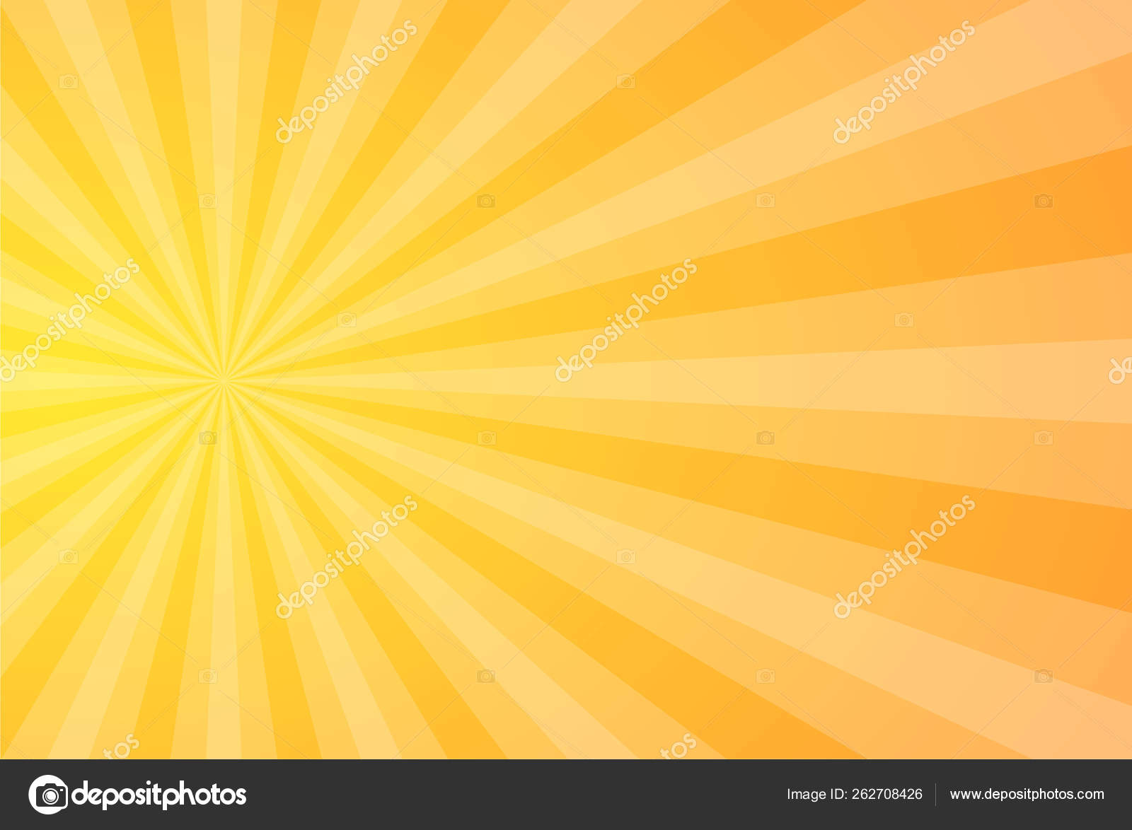 Sun rays vector illustration. Rays background. Sun ray theme abstract wallpaper. Design elements ...