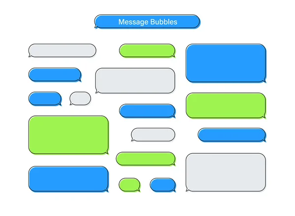 Iphone Text Message Bubble Template