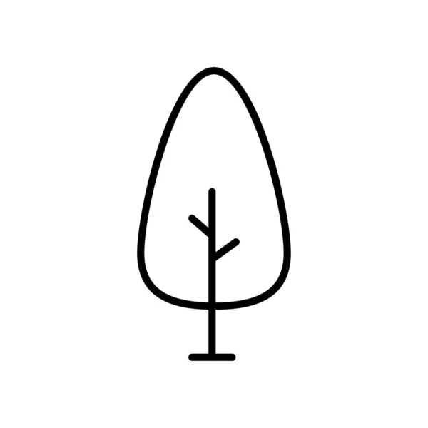 Ikon pohon. Ikon tanaman hijau, hutan. Ilustrasi pohon. Alam. Ilustrasi ...