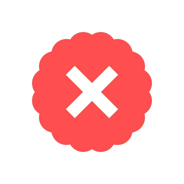 Green check mark and red cross icon set. Approved icon. Circle and ...