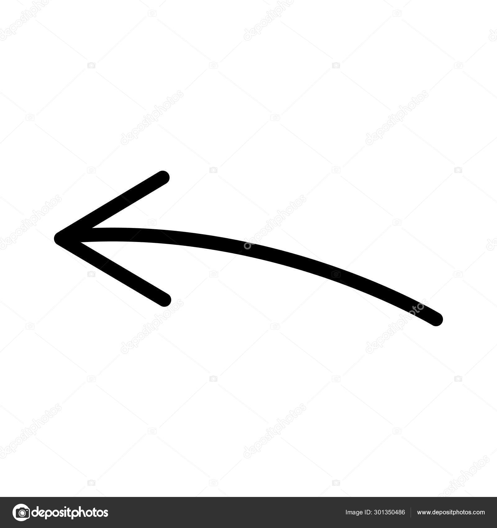 Arrow big black icon. Arrow icon. Cursor. Modern simple arrows. Vector ...