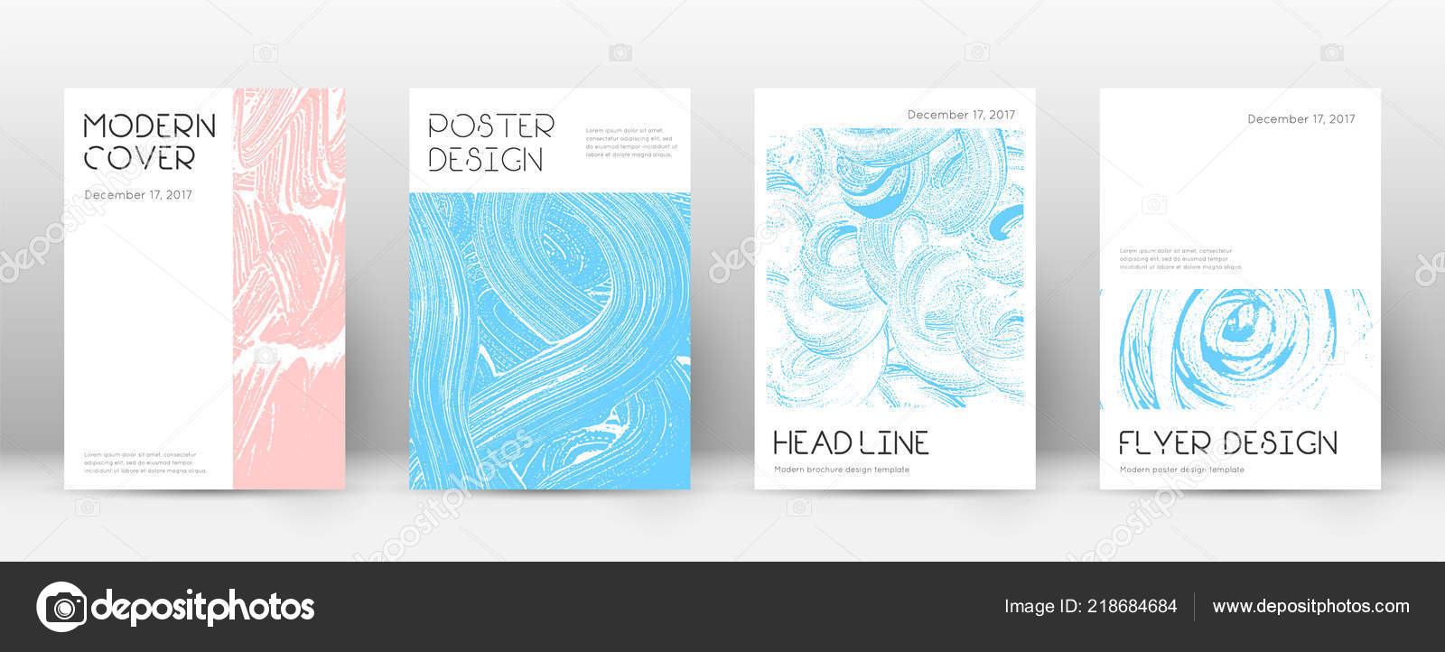 Modèle de conception de page couverture. Brochure minimale layou ...