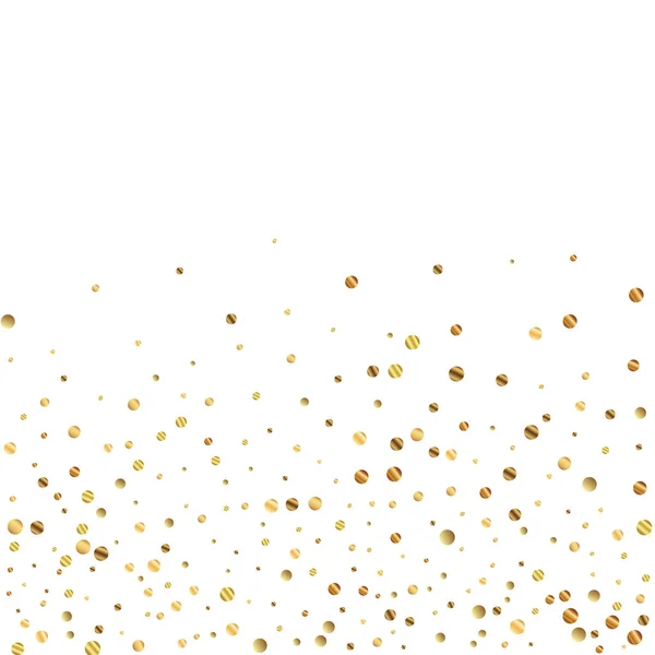 Sparse gold confetti luxury sparkling confetti. Sc Stock Vector Image ...