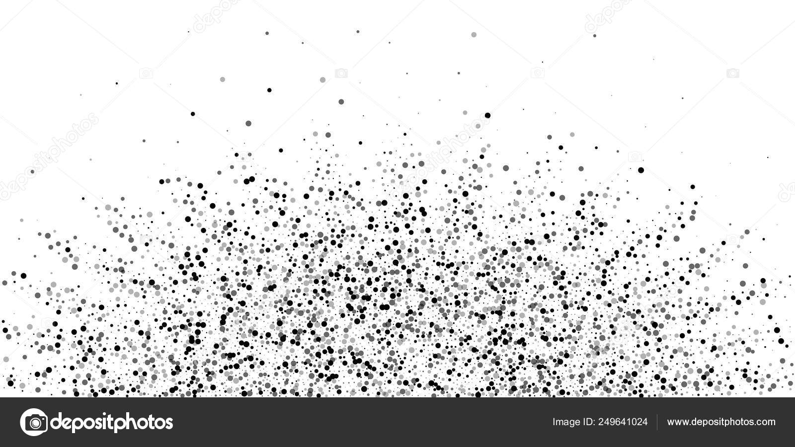 Scattered dense balck dots. Dark points dispersion Stock Vector Image ...
