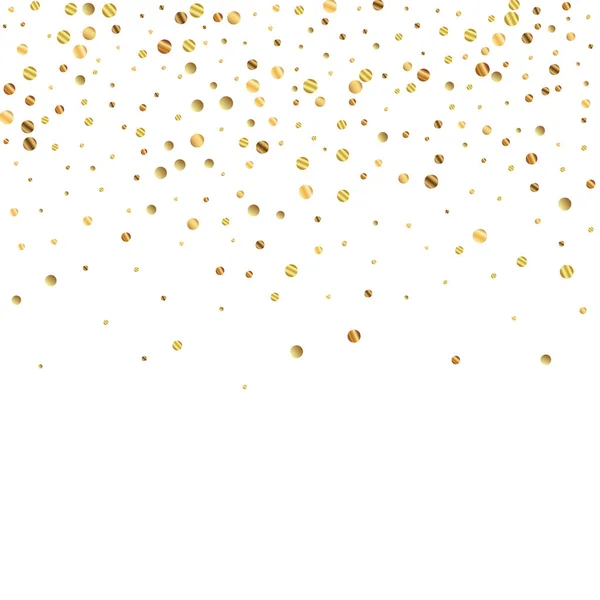 Sparse gold confetti luxury sparkling confetti. Sc Stock Vector Image ...