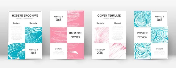 Cover page design template. Business brochure layo Stock Vector by ...