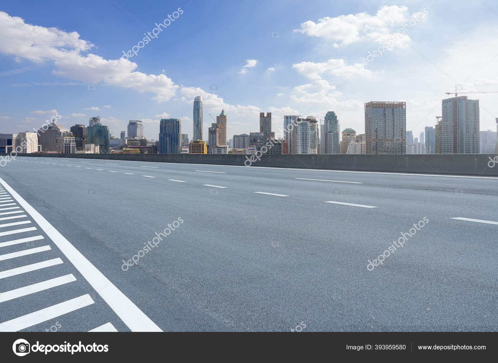 City Street Background Daytime