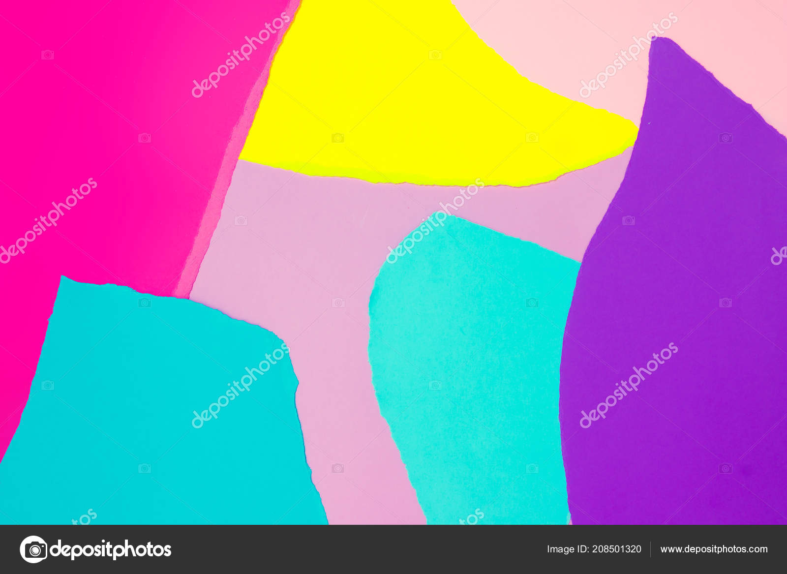 Creative Layout Colorful Vivid Papers Abstract Colors Art Background ...