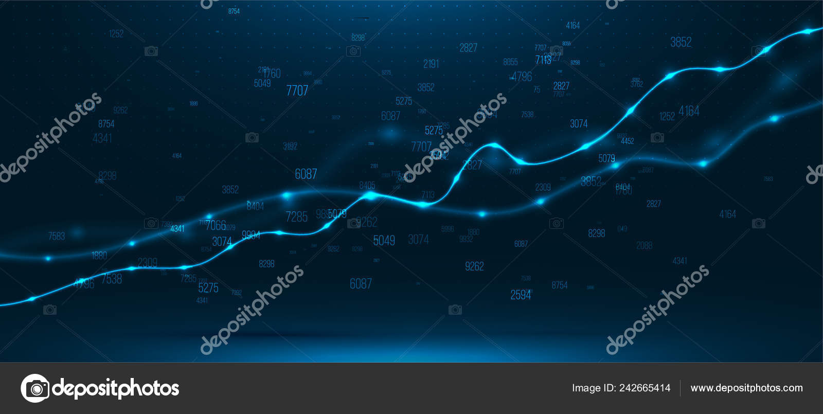 Data chart background Stock Vector Image by ©Arttools #242665414