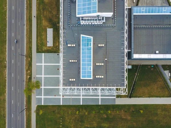 Aerial view Kaunas University of Technology. KTU is a public research ...