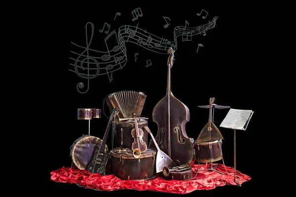 Classical Music Instruments Wallpaper
