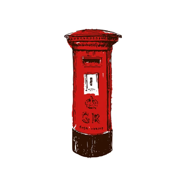 British post box Vector Art Stock Images | Depositphotos