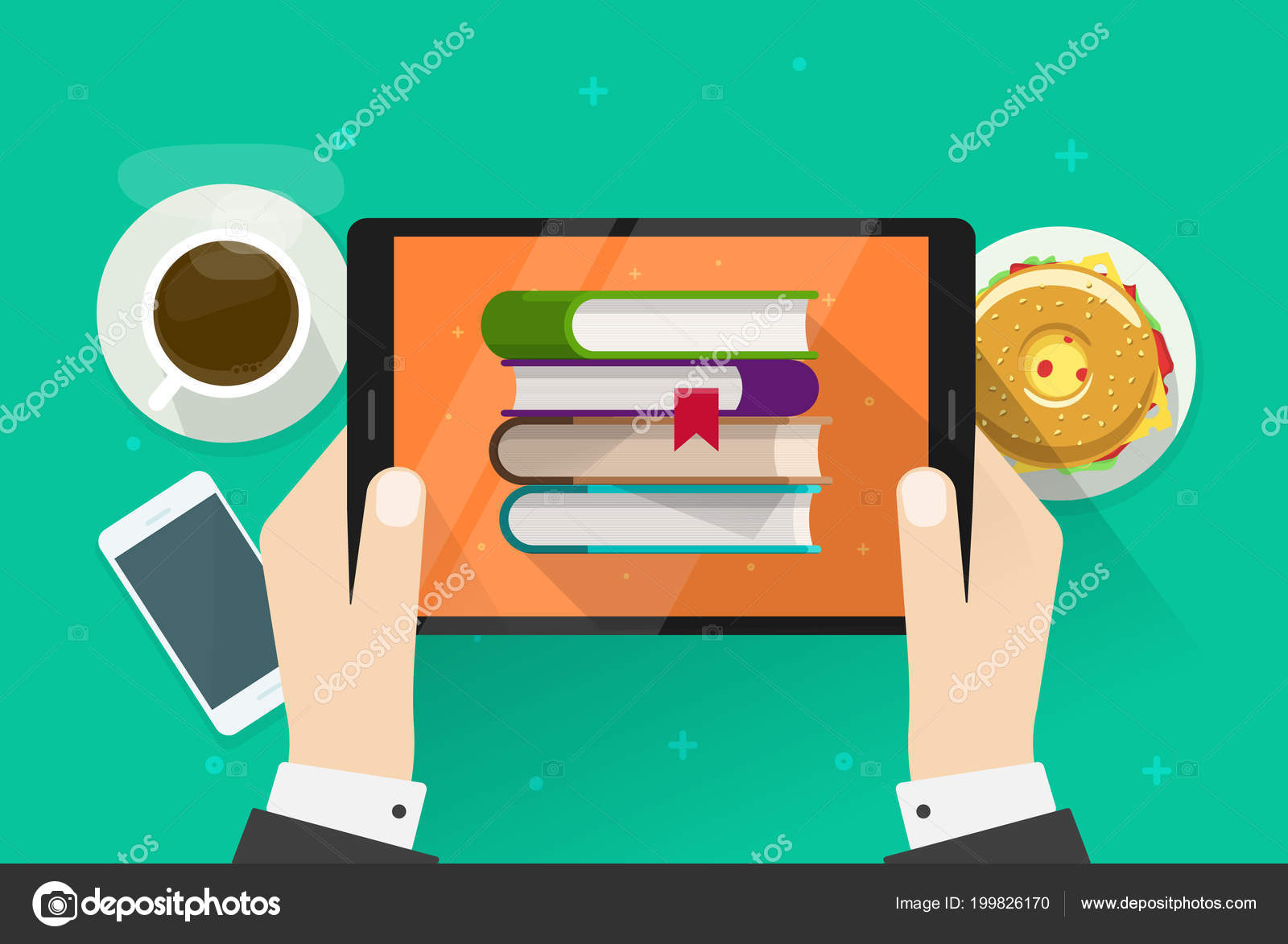 Ereader Clip Art