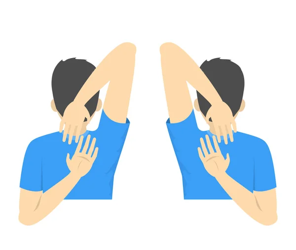 Shoulder stretch Stock Vectors, Royalty Free Shoulder stretch ...