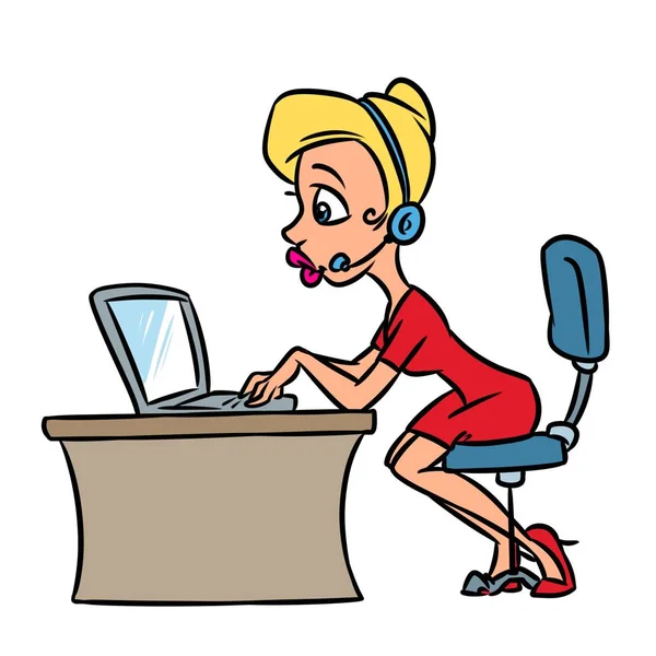 Secretary cartoon Stock Photos, Royalty Free Secretary cartoon Images ...
